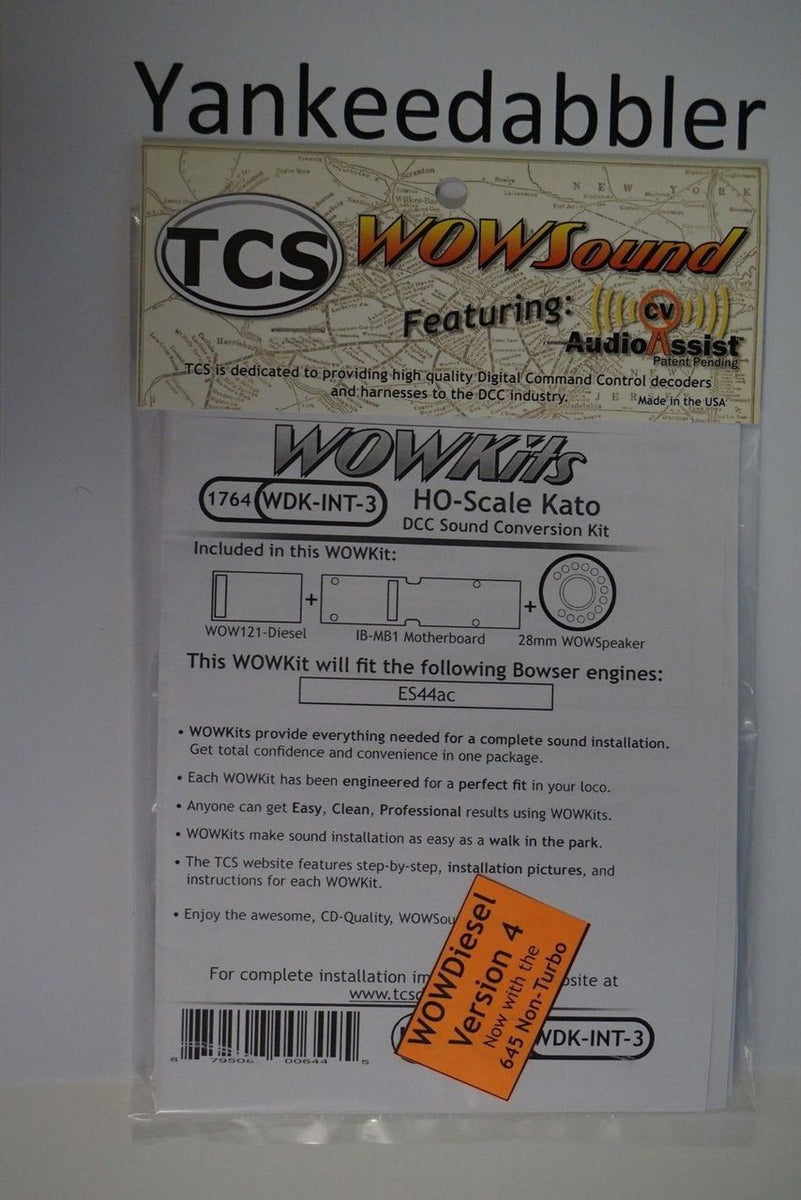 1764 TCS TRAIN CONTROL SYSTEM / Intermountain {WOW WDK-INT-3} DIESEL V – YankeeDabbler