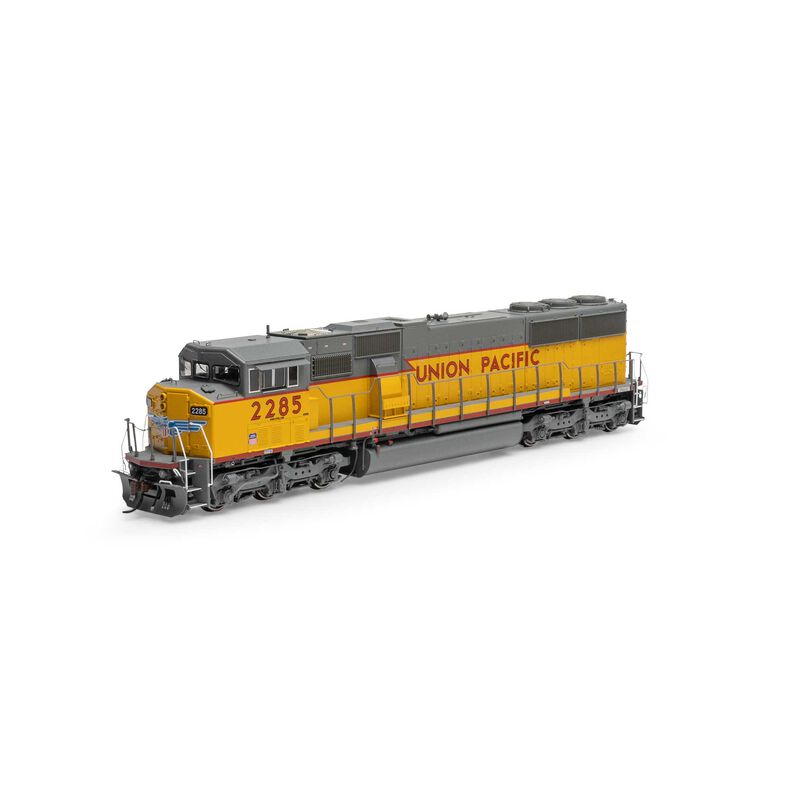 Athearn ATHG75633 SD60M Tri-Clops, UP Union Pacific #2285 with DCC & S – YankeeDabbler