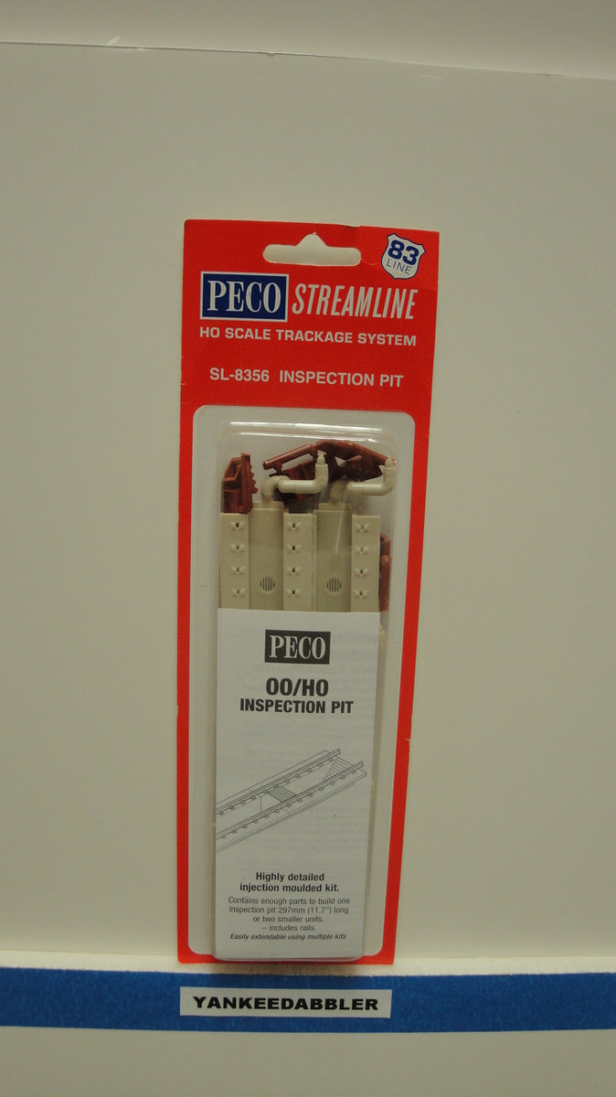 SL-8356 Peco / SL-8356 HO Code 83 Inspection Pit (SCALE=HO ) P Part # – YankeeDabbler