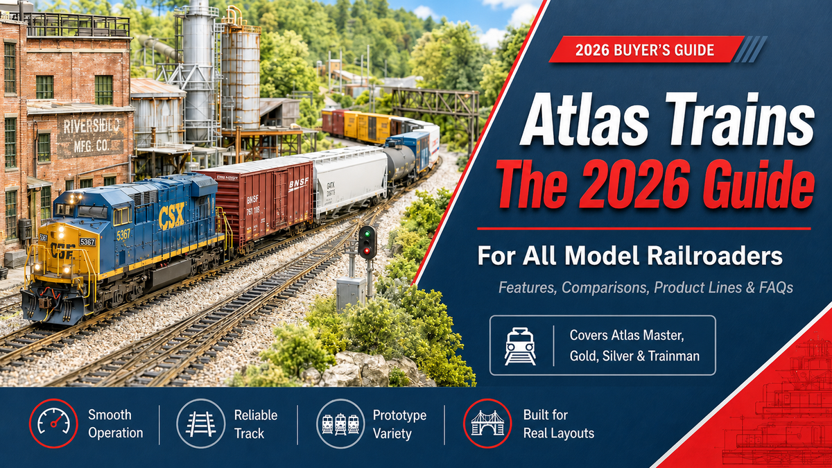 Atlas Trains: The 2026 Guide for HO, N, & O Scale Model Railroaders ...