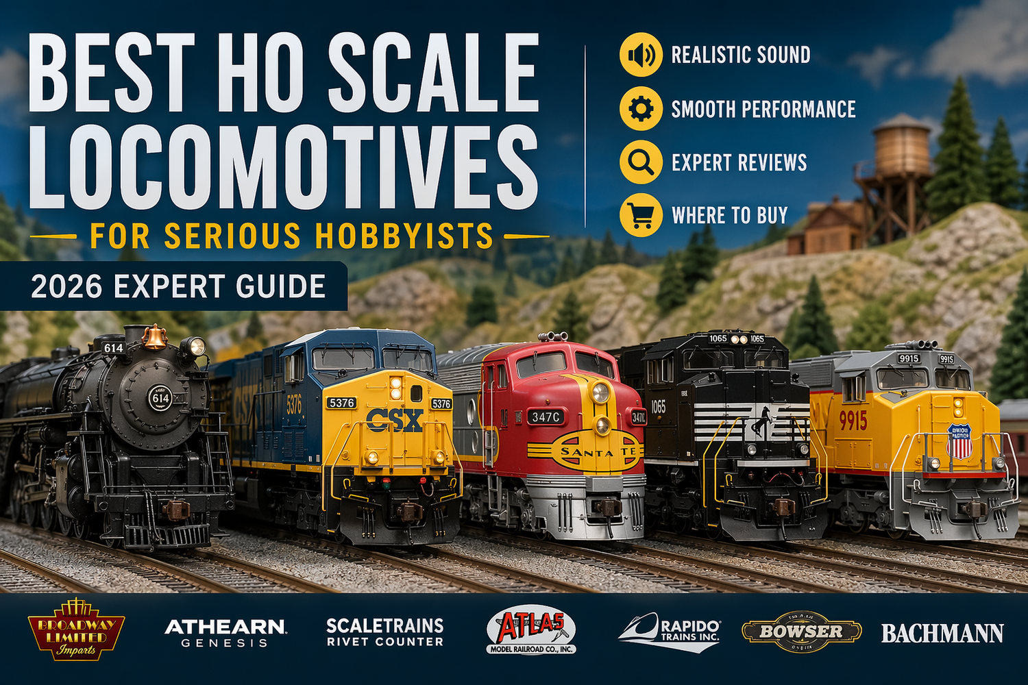 Best HO Scale Locomotives For Serious Hobbyists (2026 Expert Guide ...