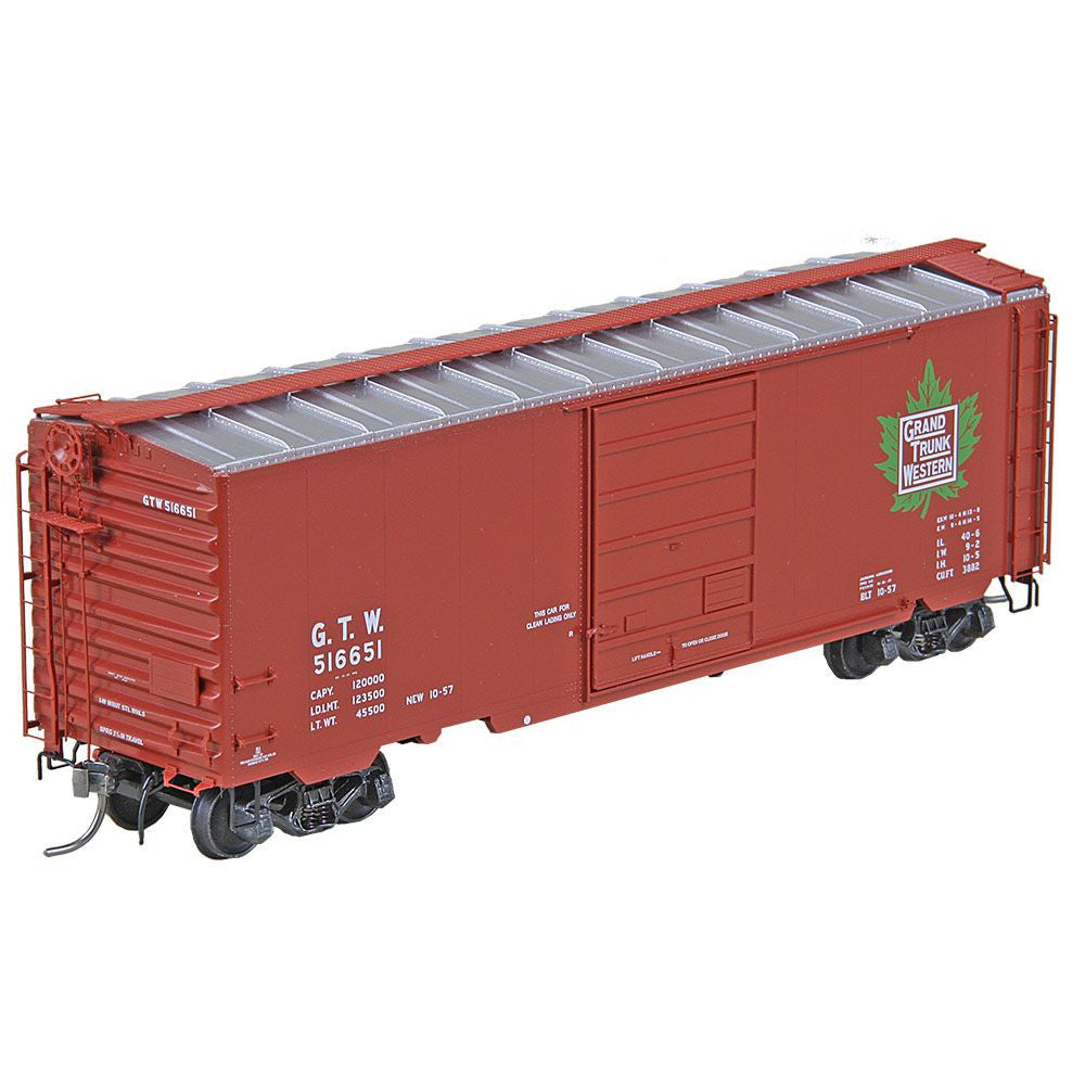 Kadee 5277 PS1 40' Boxcar GTW - Grand Trunk Western #516651 HO Scale ...
