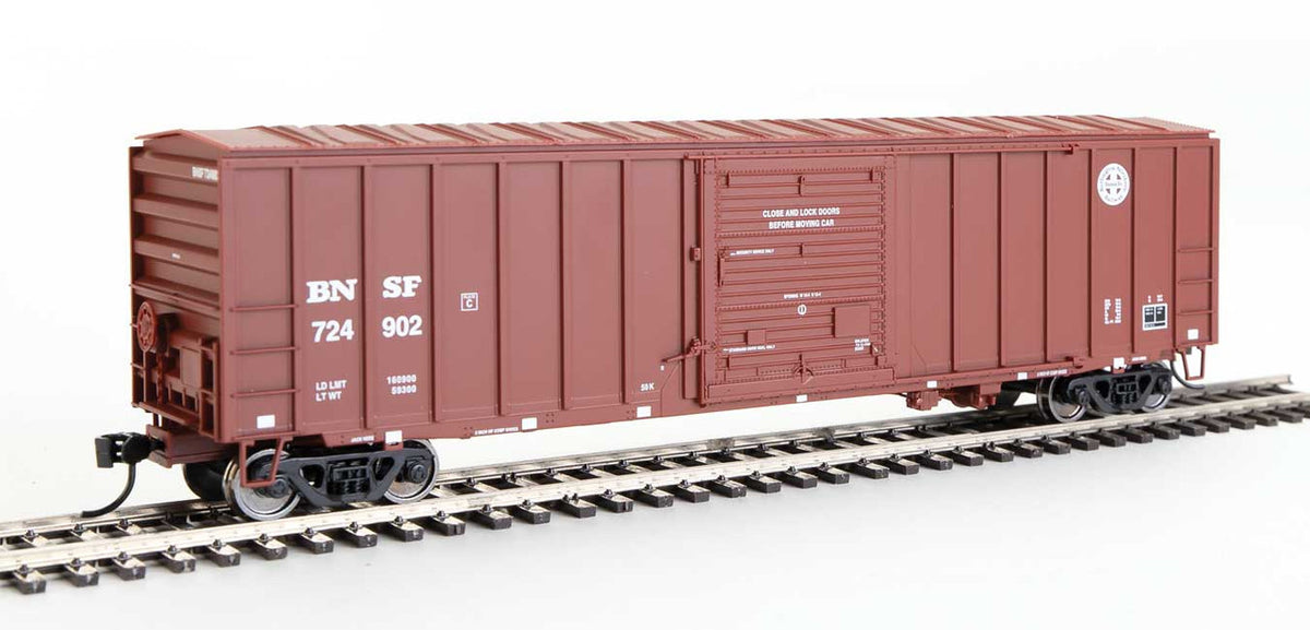 Walthers 910 1851 Acf Exterior Post Boxcar Bnsf 724902 Ho Scale
