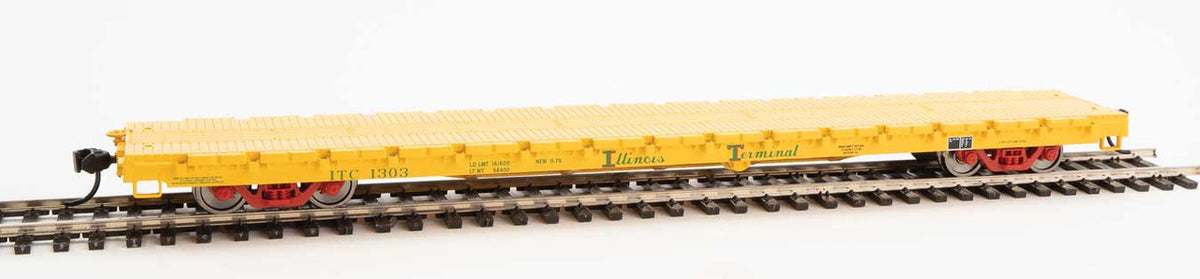 Walthers 910-5367 60' Pullman-Standard Flatcar IT - Illinois Terminal ...