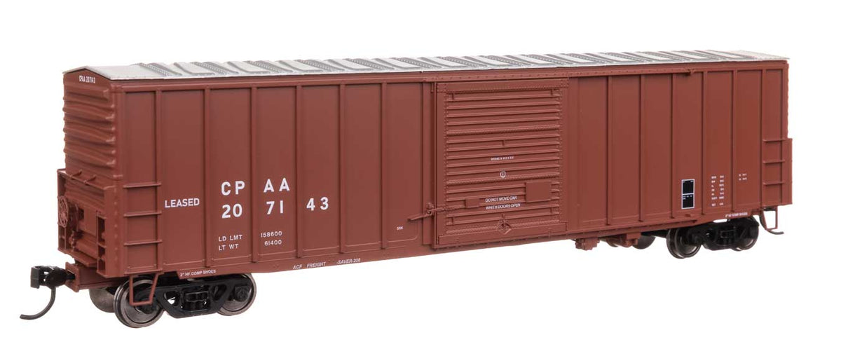 Walthers 46035 50' ACF Exterior Post Dreadnaught End Plate B Boxcar ...