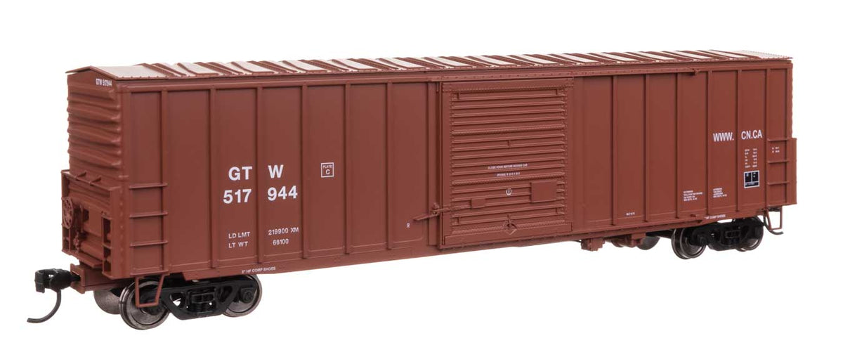 Walthers 46042 50' ACF Exterior Post Dreadnaught End Plate B Boxcar ...
