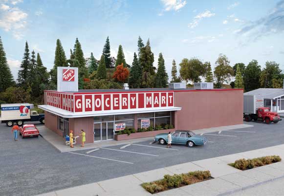 Walthers 933-4117 Vintage Grocery Store HO Scale – YankeeDabbler