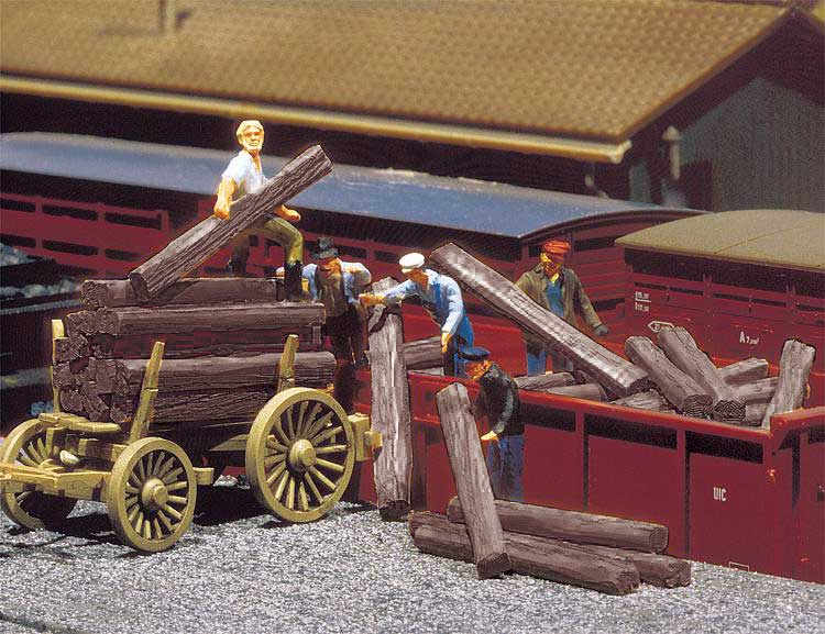 Walthers SceneMaster 4182 Railroad Ties -- pkg(30) HO Scale – YankeeDabbler
