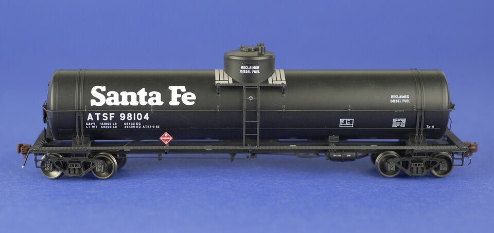 American Limited 1825 ALM - GATC Welded Tank Car ATSF - Santa Fe - Rec ...