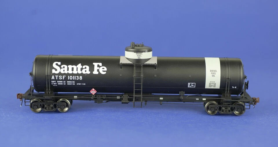 American Limited 1834 ALM - GATC Welded Tank Car ATSF - Santa Fe - Die ...