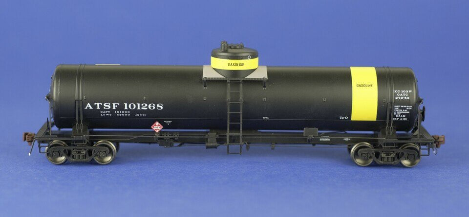 American Limited 1843 ALM - GATC Welded Tank Car ATSF - Santa Fe - Gas ...