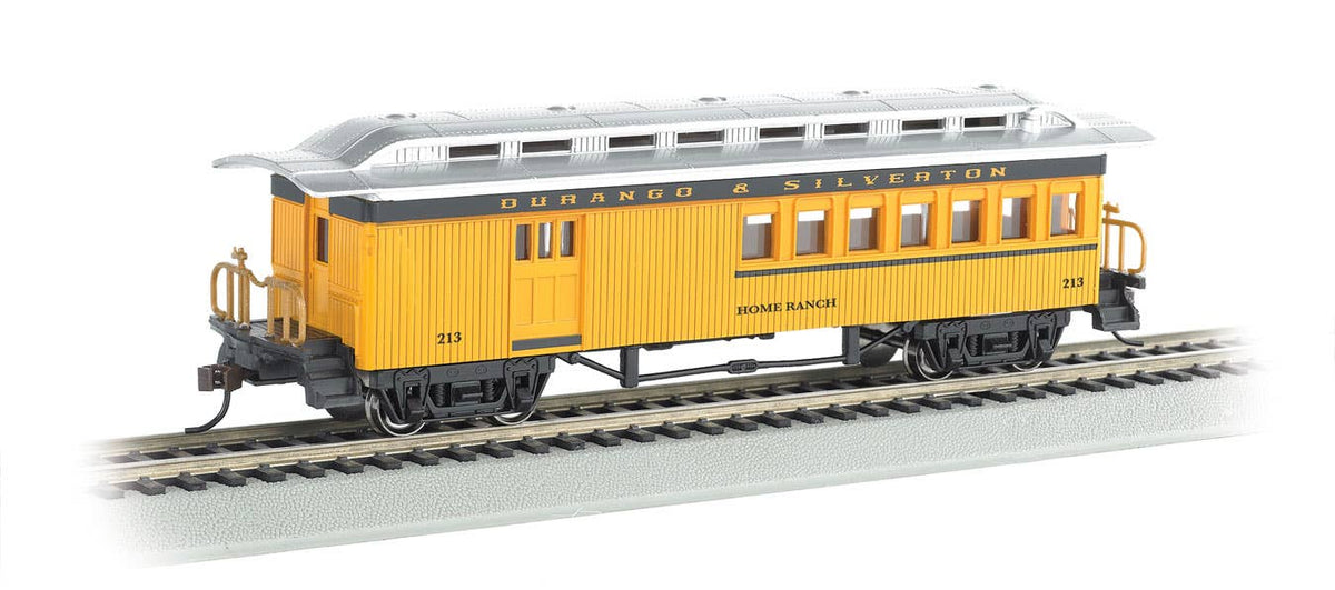 Bachmann 13504 1860 - 1880 Wood Combine - Ready to Run - Silver Series ...