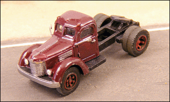 GHQ 56019 1940 International Truck Tractor - Kit -- Unpainted N Scale ...
