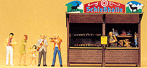 Preiser 24694 Concession Stand -- Shooting Gallery HO Scale – YankeeDabbler