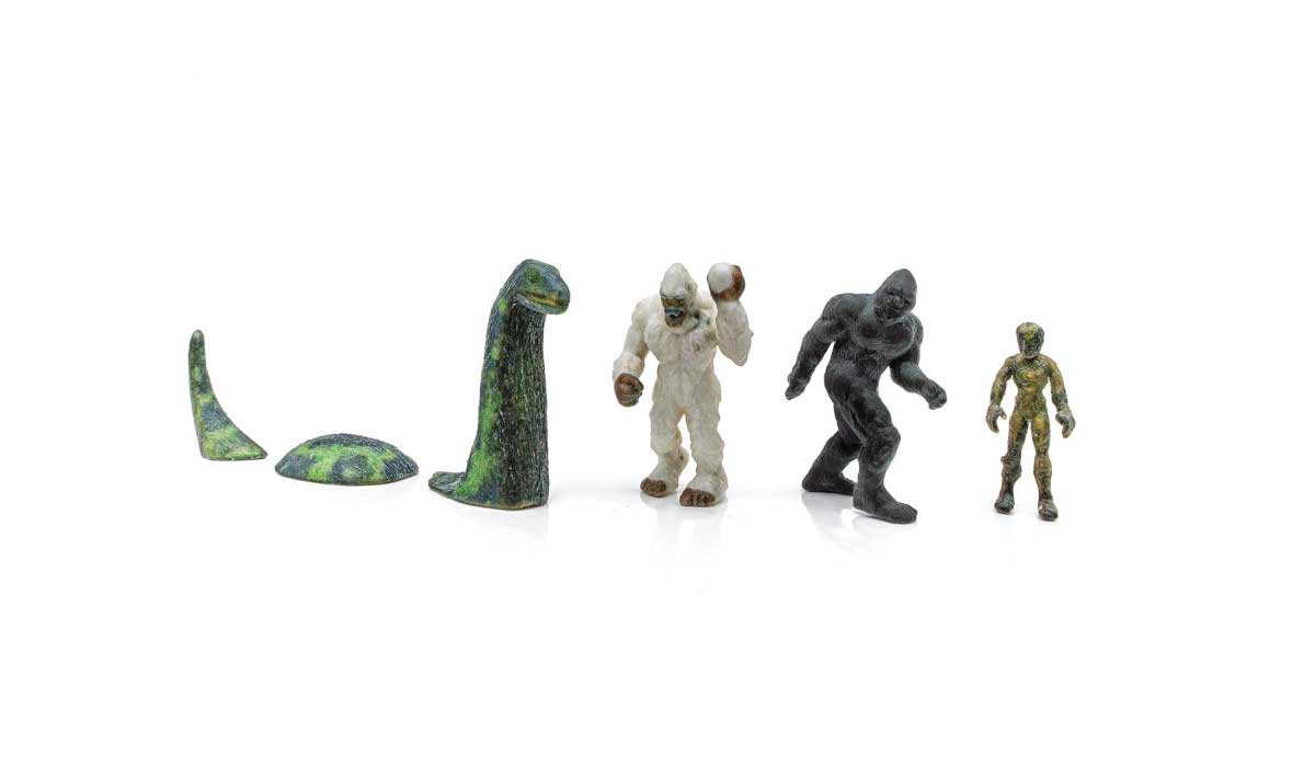Woodland A2872 Find Me Figures Scenic Accents(R) -- Monster Figures pk ...