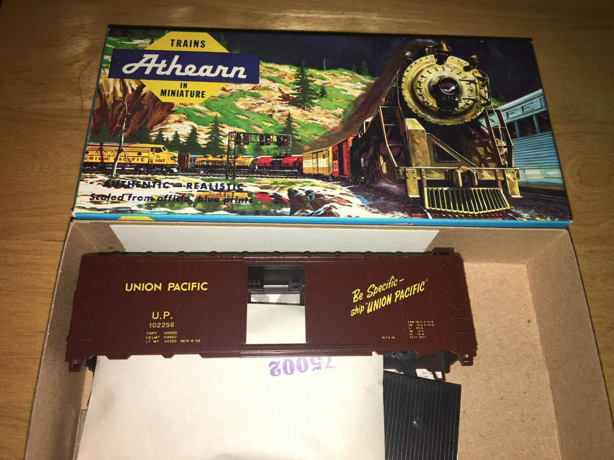 Bev-Bel 329-1 40' BOXCAR UP UNION PACIFIC #102256 HO Scale – YankeeDabbler