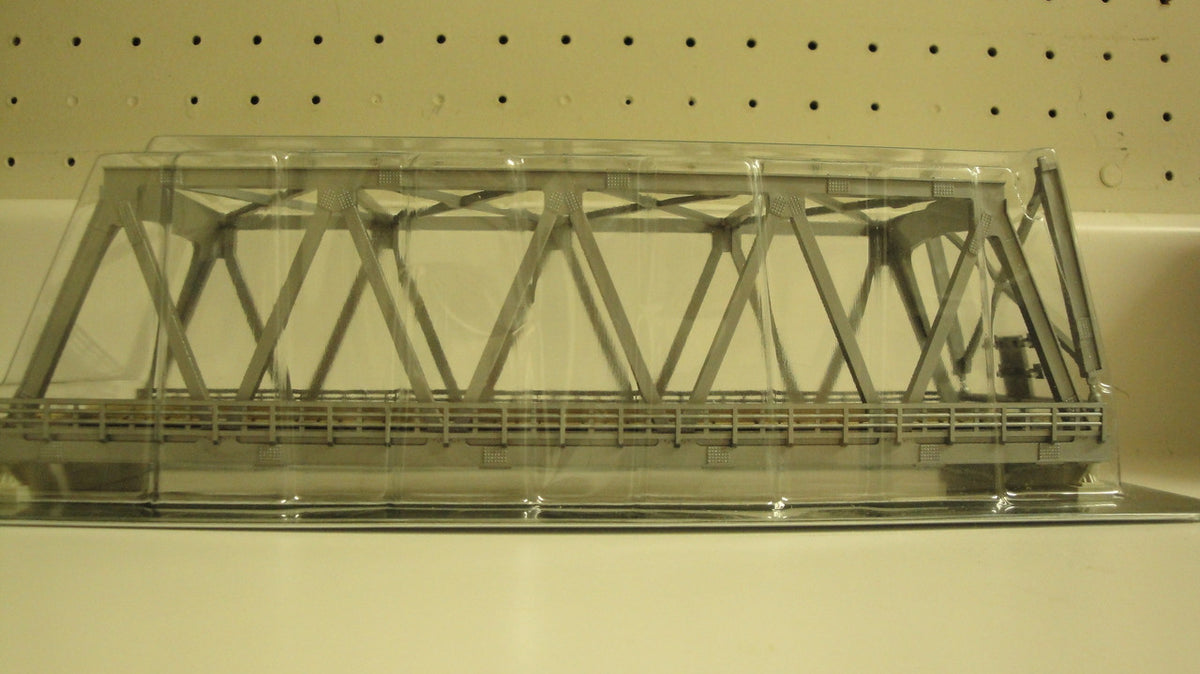 Kato 20-437 Unitrack 248mm (9 3/4") Double Track Truss Bridge, Silver ...