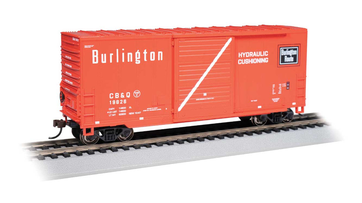 Bachmann 18206 40' Steel Hi-Cube, Sliding-Door Boxcar - Ready-to-Run ...