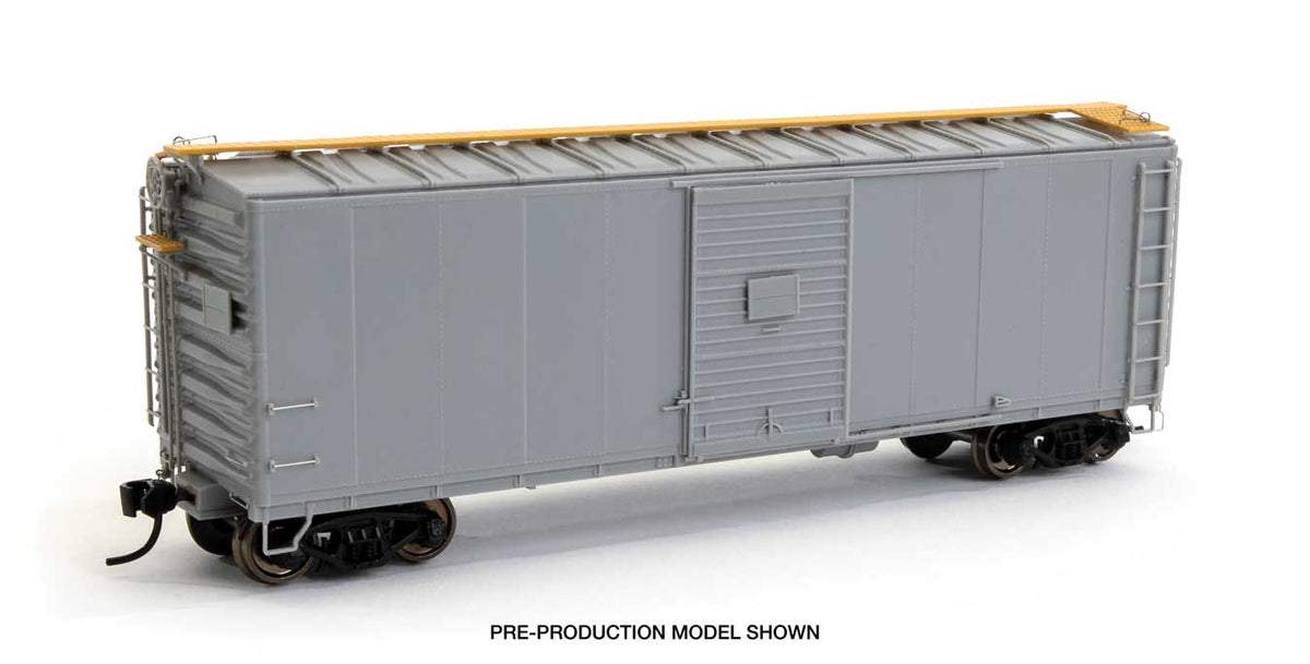 WalthersProto 102300 40' X29B Boxcar - Ready to Run -- Undecorated HO ...