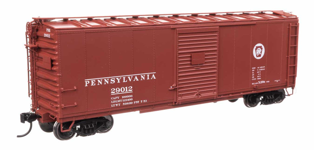 WalthersProto 102306 40' X29B Boxcar - Ready to Run -- Pennsylvania Ra ...