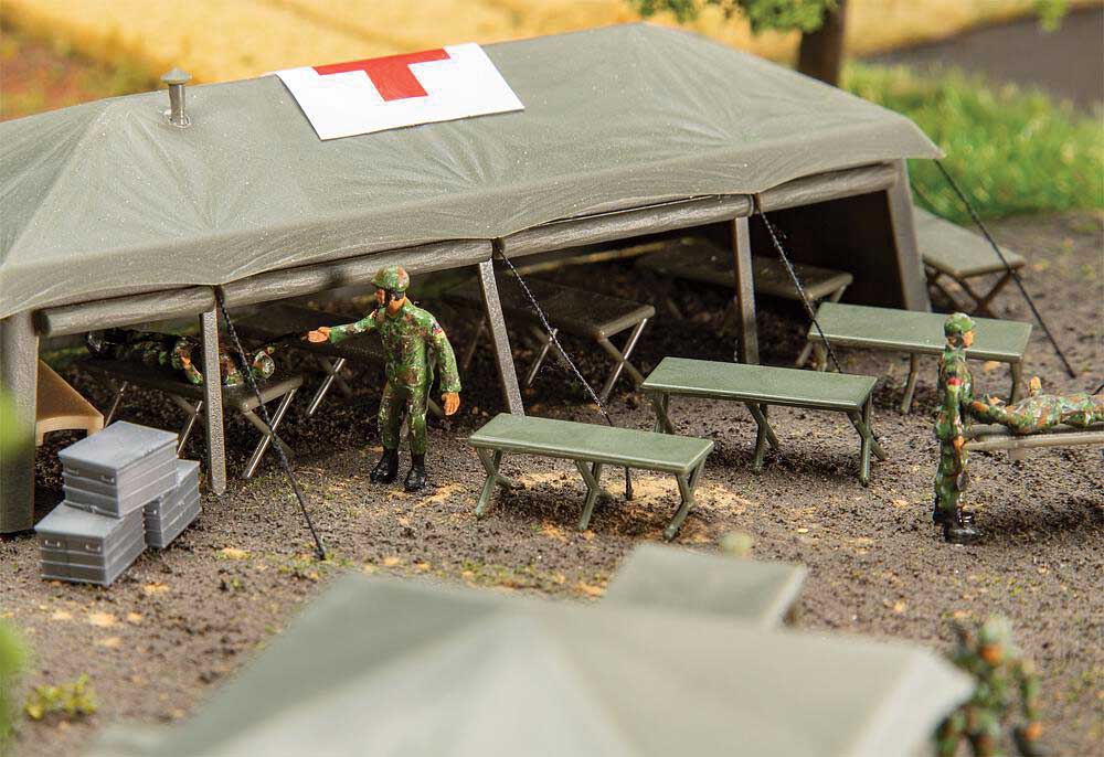 Faller 144071 Camp Beds - Folding Cots - Kit -- pkg(12) HO Scale ...