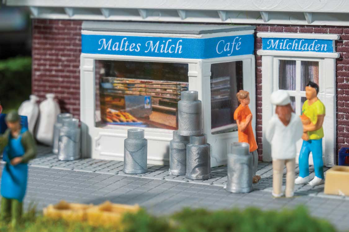 Faller 180879 Milk Cans -- pkg(10) HO Scale – YankeeDabbler
