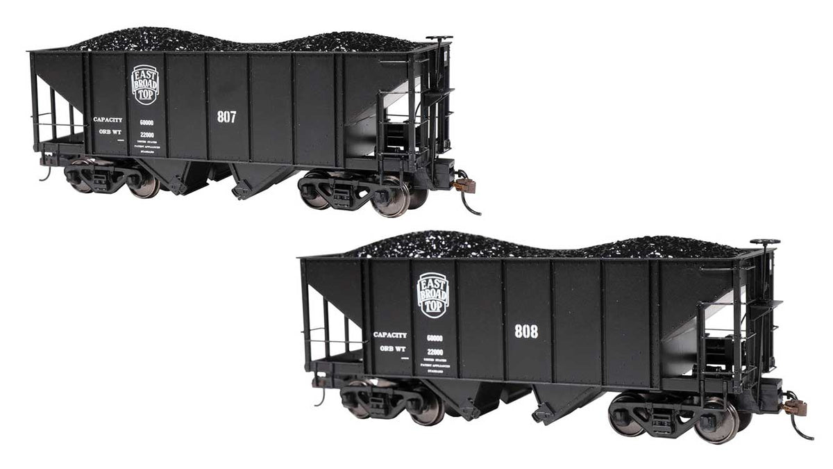 Bachmann 27902 2-Bay Steel Hopper 2-Pack - Ready to Run - Spectrum(R ...
