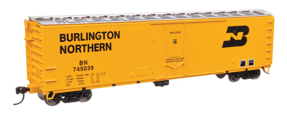 Walthers 2849 50' PC&F Insulated Boxcar - Ready to Run -- Burlington N ...