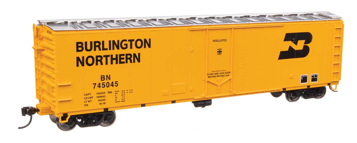 Walthers 2850 50' PC&F Insulated Boxcar - Ready to Run -- Burlington N ...