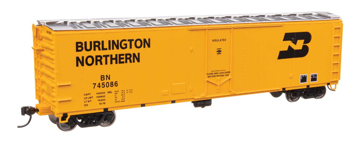 Walthers 2852 50' PC&F Insulated Boxcar - Ready to Run -- Burlington N ...