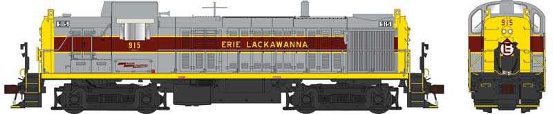 Bowser 25450 Alco RS3 Phase 1 - LokSound 5 and DCC -- Erie-Lackawanna ...