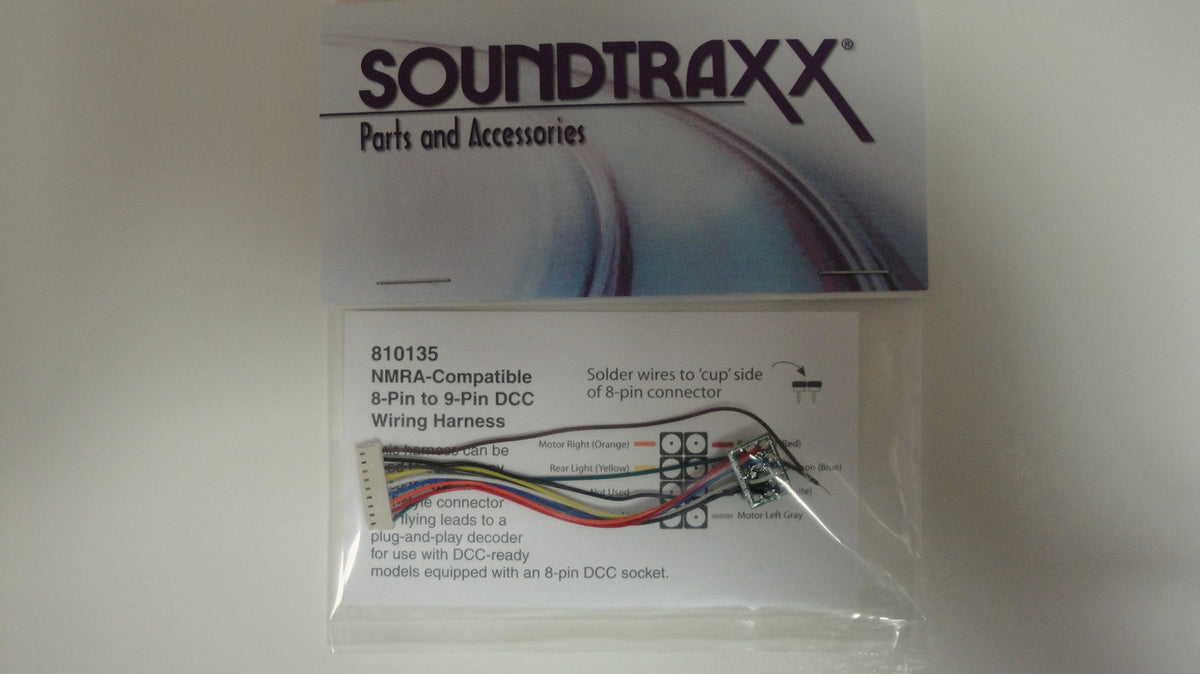 St Audio Adattatore Soundtraxx Da 21 Pin A 9 Pin Con Spina Rapida JST ...