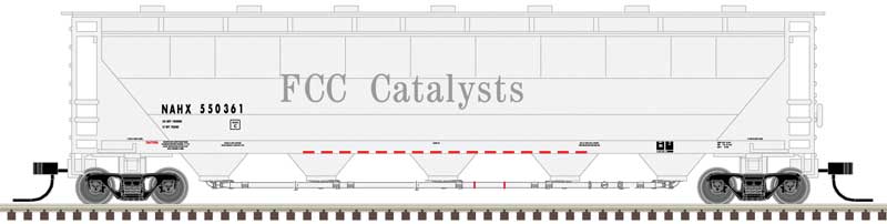 Atlas 50005675 Trinity PD5000 Covered Hopper - Ready to Run -- FCC Cat ...
