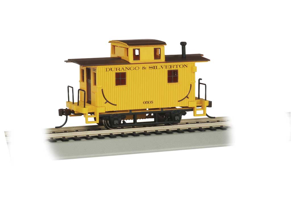 Bachmann 18403 Wood 4-Wheel Bobber Caboose - Ready to Run - Silver Ser ...