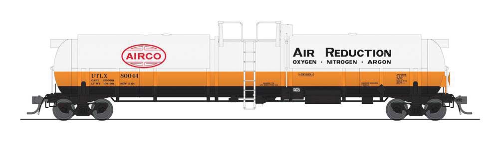 Broadway Limited 8032 High-Capacity Cryogenic Tank Car 2-Pack - Ready ...