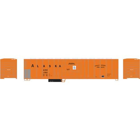 Athearn ATH71458 57' Mechanical Reefer ARR - Alaska #11502 (SCALE=HO ...