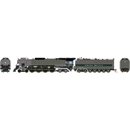 Athearn ATHG88411 FEF-2 4-8-4 UP Union Pacific #833 w/DCC & Sound HO S ...