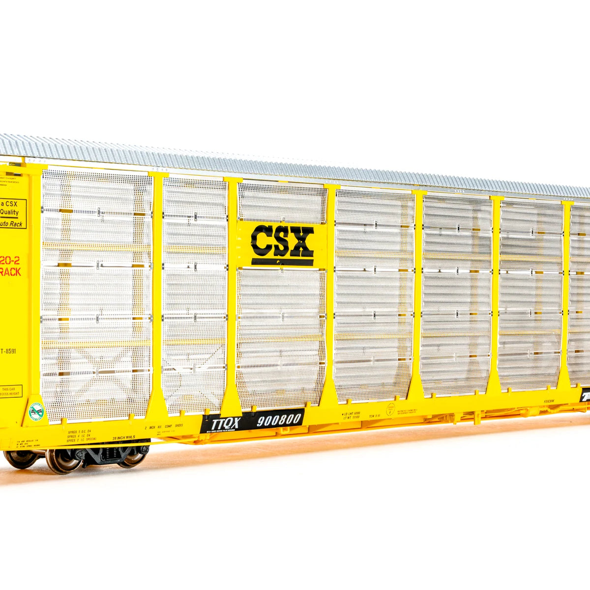 Class One Model Works FC00611 Thrall 20-2 Autorack - Type A - CSX TTQX ...
