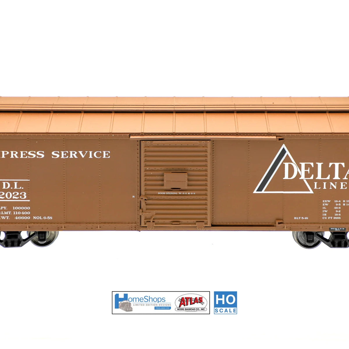 HomeShops HFB-037-003 DL - Delta Lines #2064 Atlas USRA Rebuilt Steel ...