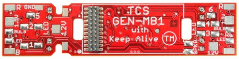 1616 TCS Train Control Systems / GEN-MB1 Motherboard Dsl (SCALE=HO) Pa ...