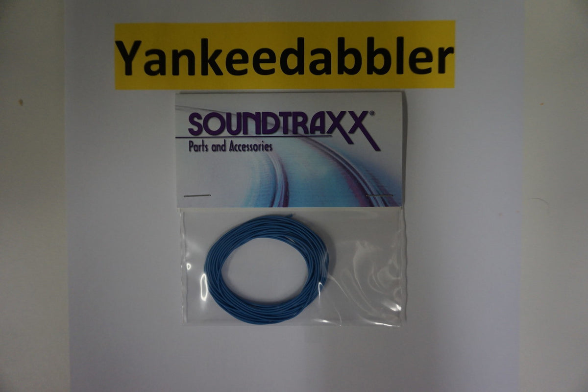 810148 Soundtraxx / Ultra-Flexible 30AWG Wire, Blue (SCALE=ALL) Part ...