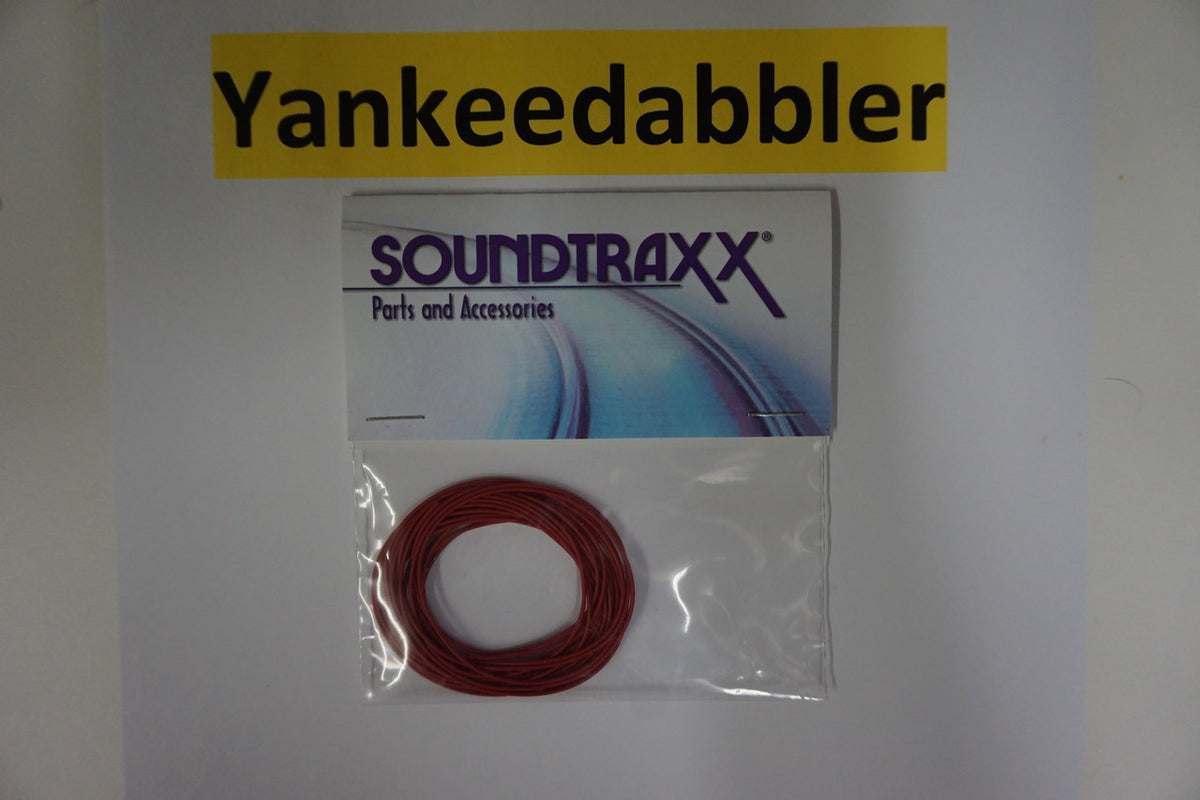 810149 Soundtraxx / Ultra-Flexible 30AWG Wire, Red (SCALE=ALL) Part ...