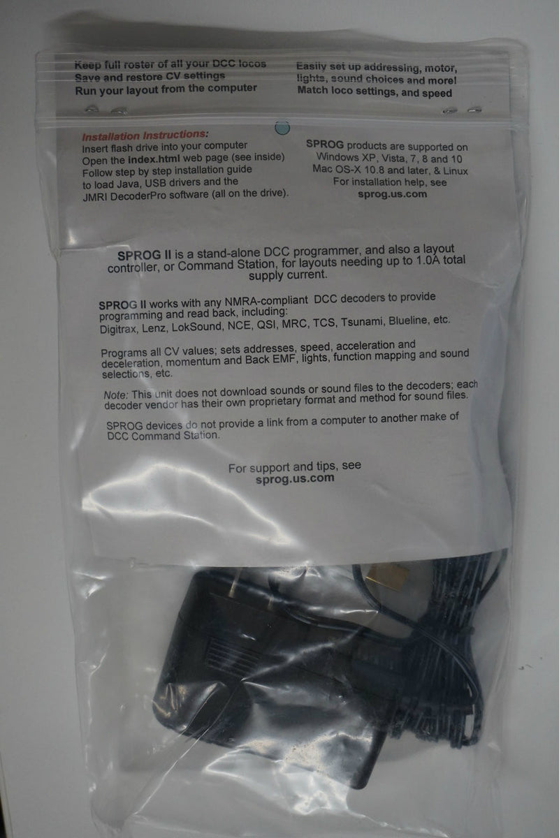 SPROG DCC-SPROGIIV4 COMPLETE-DCC-PROGRAMMER- 1.25AMP-SMALL-LAYOUT-CONT ...