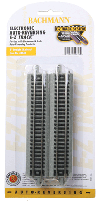 Bachmann 44848 Auto-Reversing Track w/Nickel Silver Rail & Gray Roadbe ...