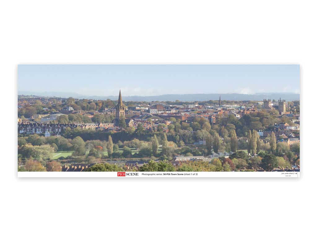 Peco SKP-06 Backscene Photographic Background 95 x 13" 240 x 33.3cm ...