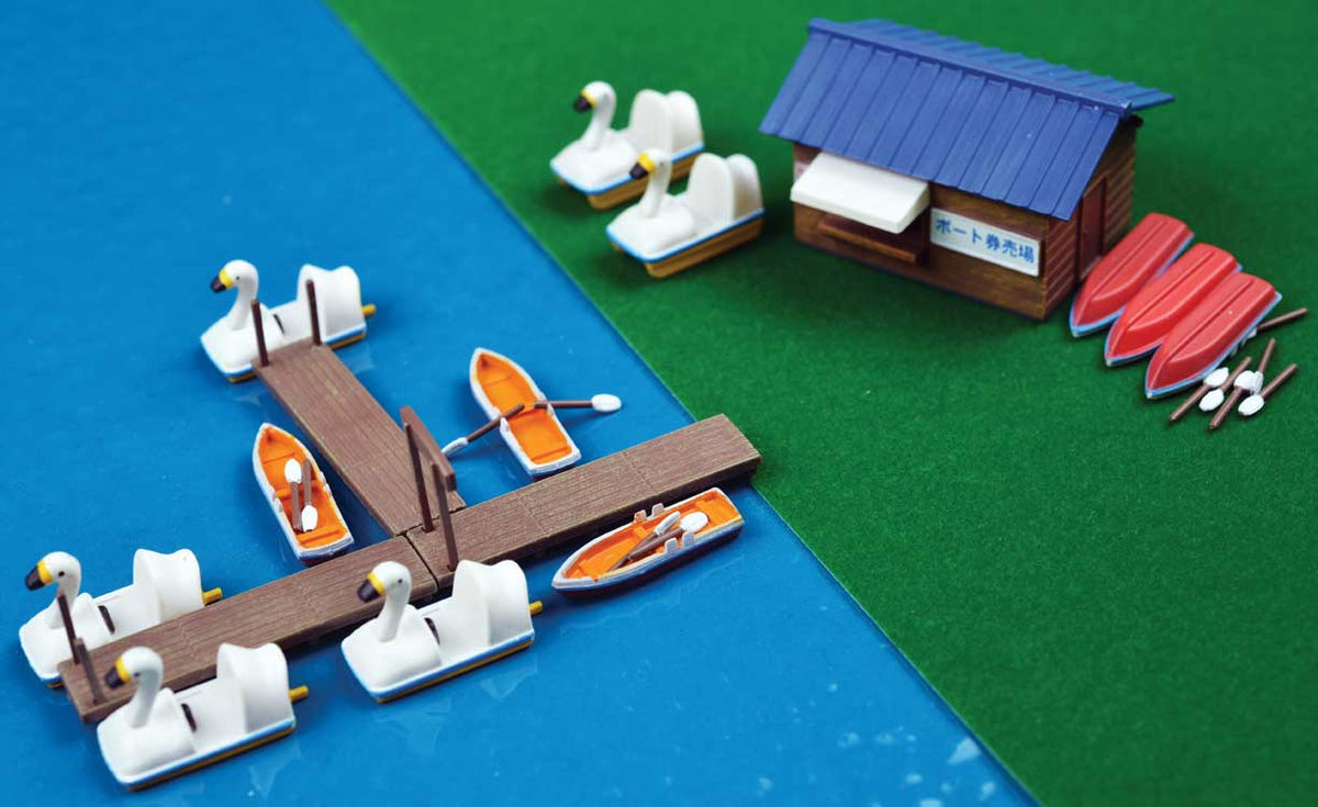 TomyTec 266426 Boat Slip Set -- Kit N Scale – YankeeDabbler
