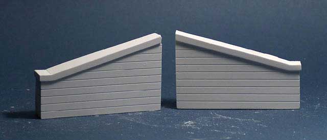 Monroe 216 Bridge Abutment Wing Walls -- Grooved Concrete Face N Scale ...