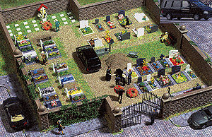 Busch 6049 Cemetery -- Kit HO Scale – YankeeDabbler