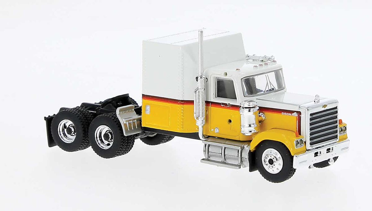 Brekina 85782 Chevrolet Bison Semi Tractor Only - Assembled -- White ...