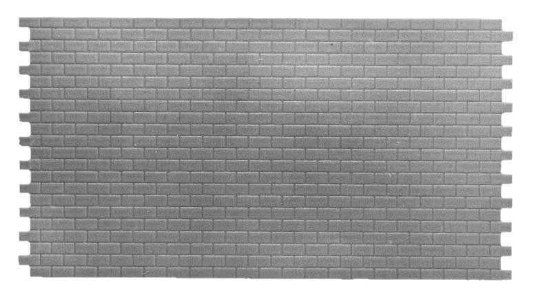 PikeStuff 1004 Concrete Block Walls -- 14-1/2 x 28' Scale HO Scale ...
